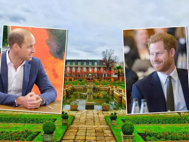 Princes William ja Harry jagasid kuningliku palee 91764_1