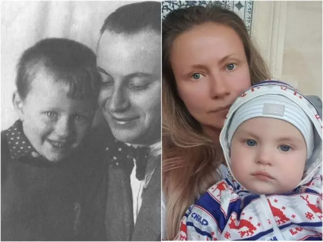 Grandson Andrei Mironova Copy Grandfather in childhood