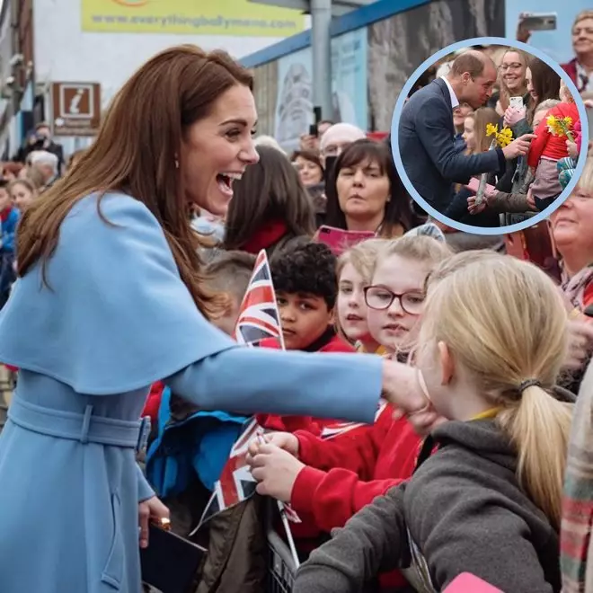 Kate Middleton iyo Amiir William oo leh waqooyiga Ireland