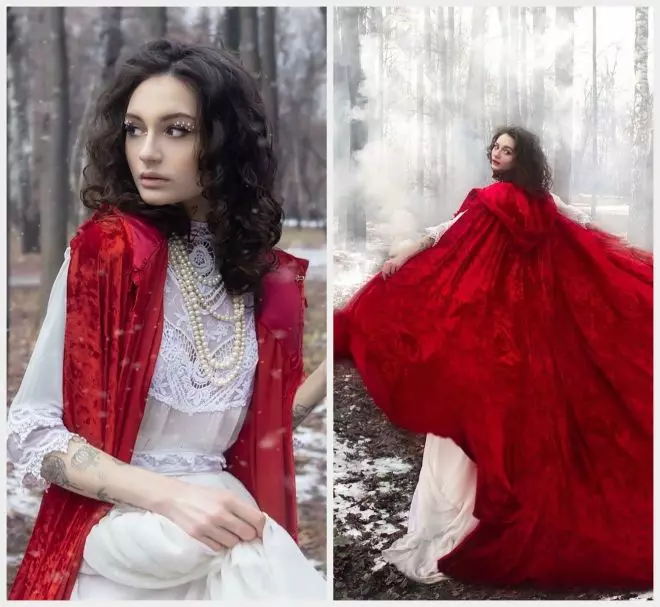 Мариа Концхаловскаиа демонстрирала је шминку краљице снега 975691_4