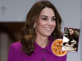 Kate Middleton lærte børn bagning pizza med bacon